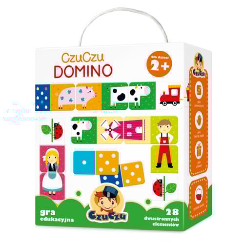 CzuCzu Domino | (Gra) - Księgarnia znak.com.pl